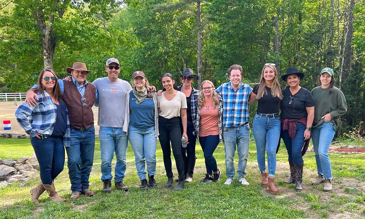 Team Building at Martin Family Ranch in Chester, New Hampshire - Mazow ...
